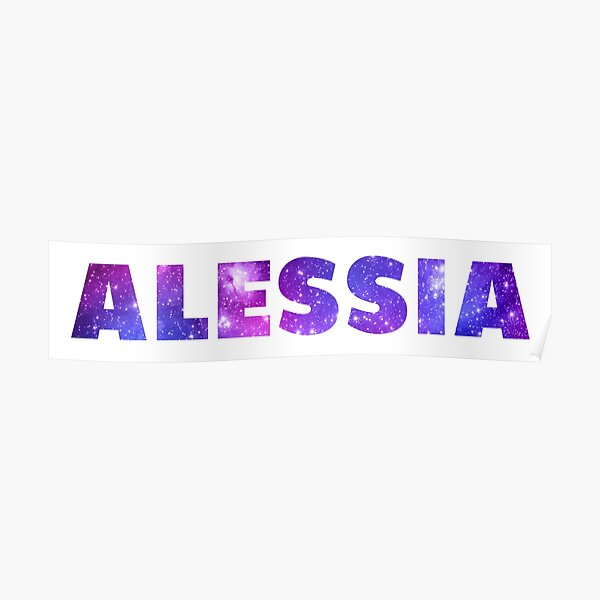 "Alessia" Poster by lucy-mac | Redbubble