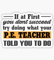 Pe Teacher Stickers | Redbubble