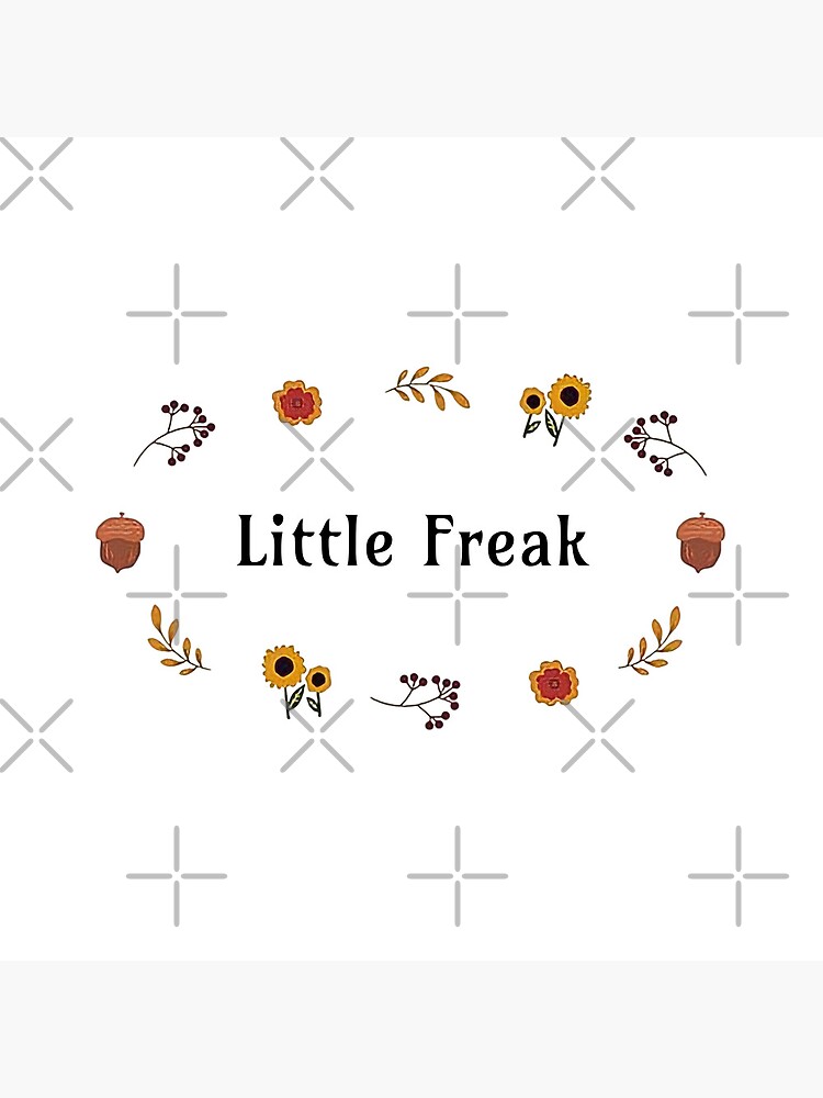 "little freak aesthetic " Poster for Sale by haIfwayhome | Redbubble