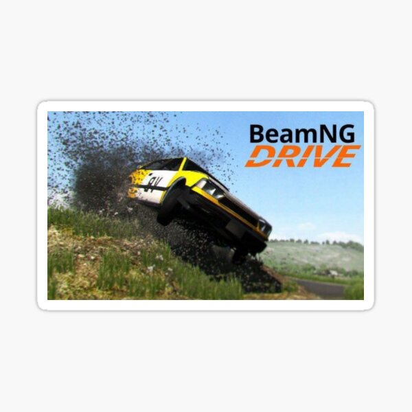 "BeamNG" Sticker by monstersart1 | Redbubble