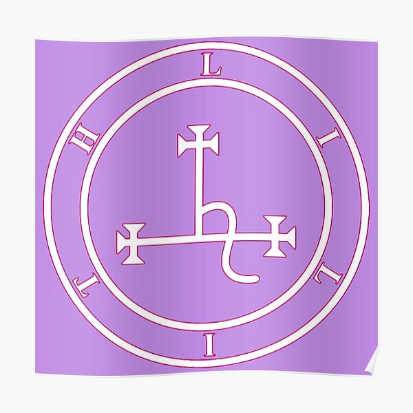 "Sigil of Lilith | Pastel Goth | Pink Witch" Poster for Sale by ...