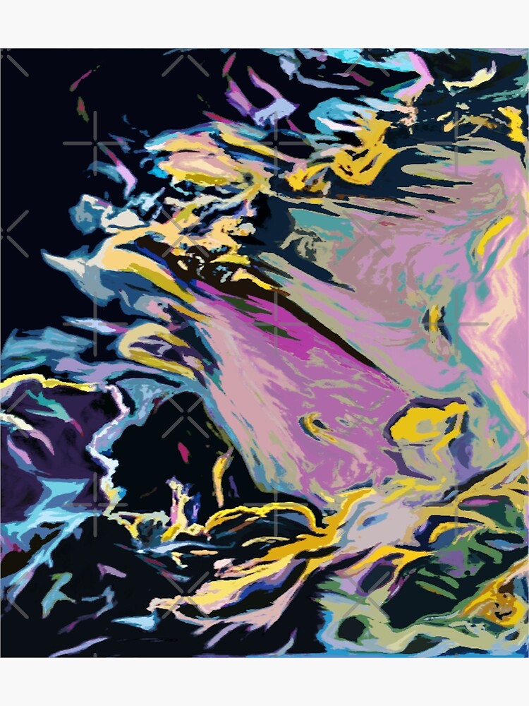 "Graffiti Highlight Trippy Clouds" Poster for Sale by FallbackRaccoon ...