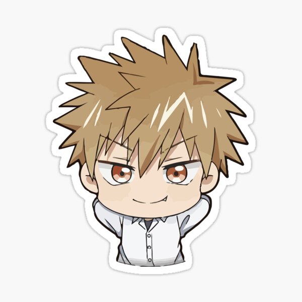 "Chibi Shu Inuzuka Shikimori Not Just A Cutie " Sticker for Sale by ...