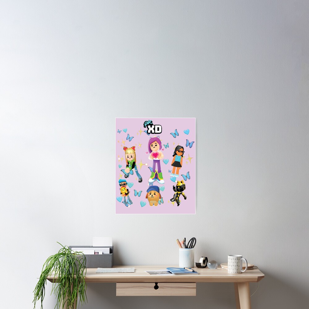 "Pk xd game for Girls, kids, mobile games " Poster for Sale by ...
