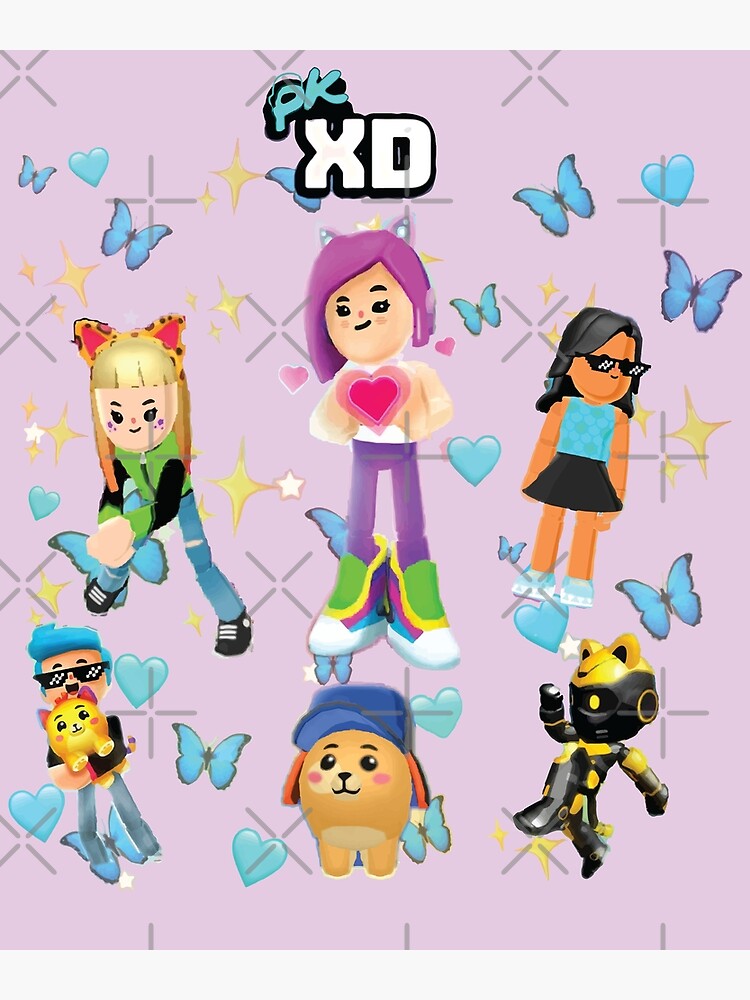 "Pk xd game for Girls, kids, mobile games " Poster for Sale by ...