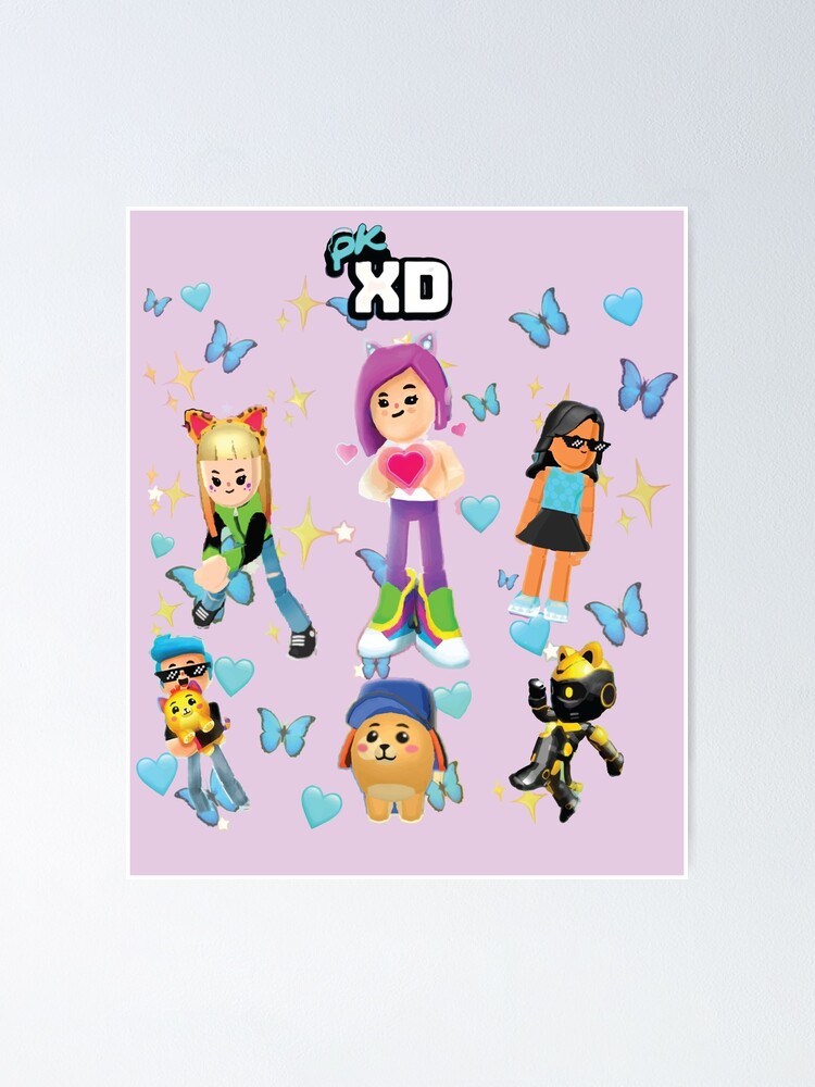 "Pk xd game for Girls, kids, mobile games " Poster for Sale by ...