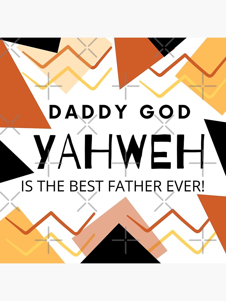"Daddy God" Throw Pillow for Sale by shill116 | Redbubble