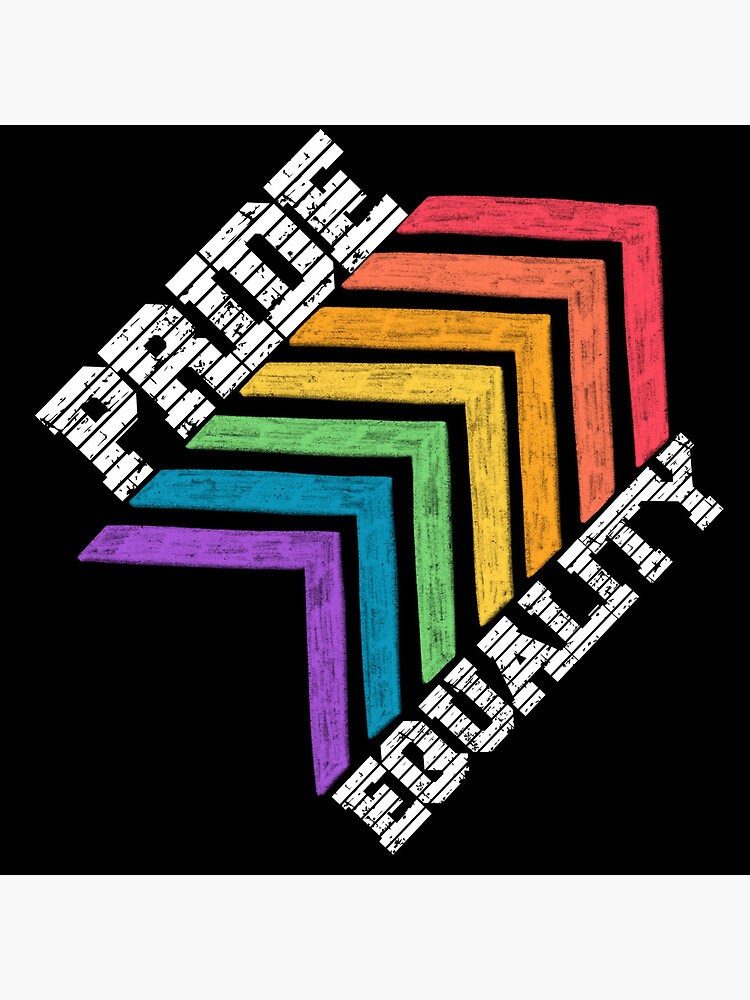 "LGBTQ+ Pride and Equality Rainbow Arrow T-Shirt - Feiern Sie jeden Tag ...