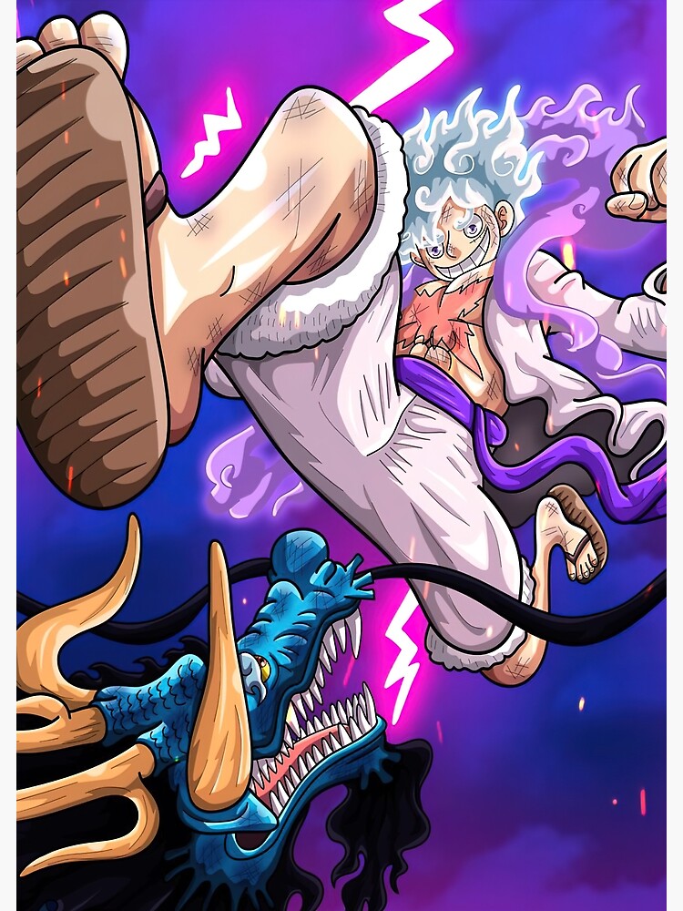 "Luffy vs Kaido" Art Print for Sale by CindyButler | Redbubble