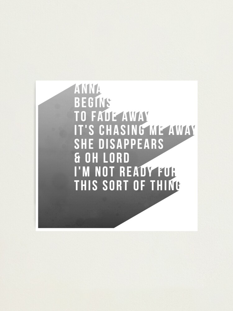 "Counting Crows - Anna Begins" Photographic Print for Sale by carano ...