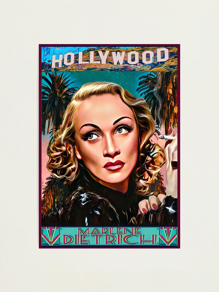 Marlene Dietrich Hollywood Icon Sex Symbol Singer Humanitarian