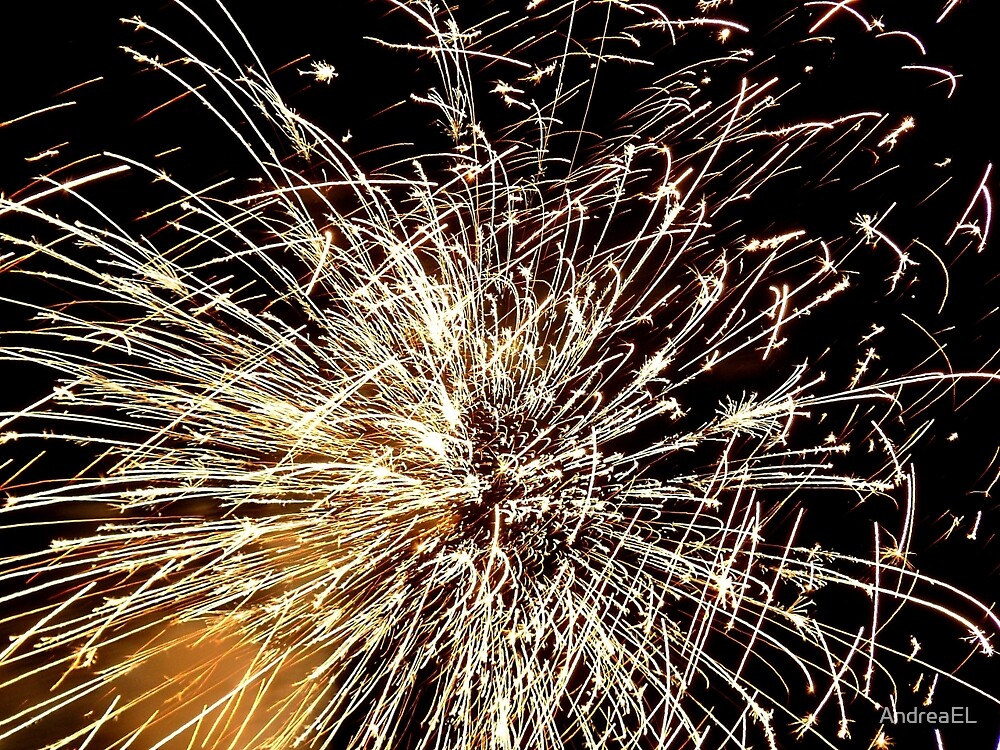 "Pyrotechnic Mania - Fire Works - NZ" by AndreaEL | Redbubble