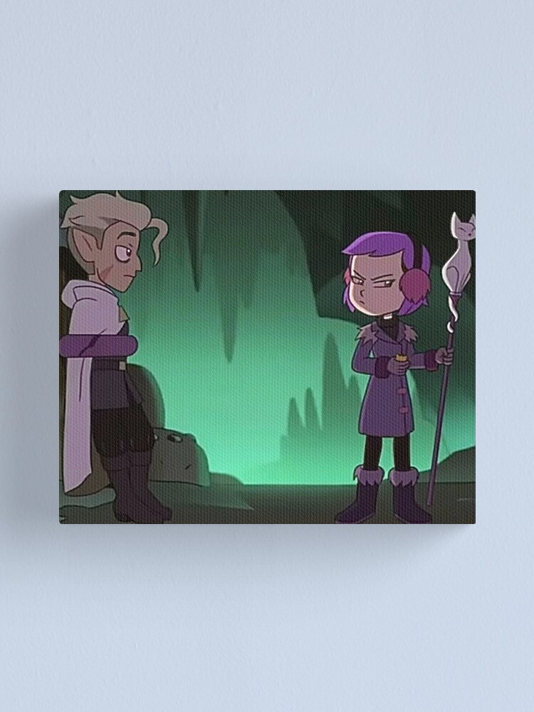 "Hunter and Amity / The Owl House" Canvas Print for Sale by Sophia1989 ...