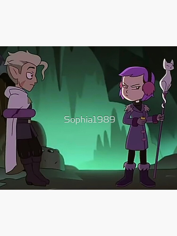 "Hunter and Amity / The Owl House" Canvas Print for Sale by Sophia1989 ...