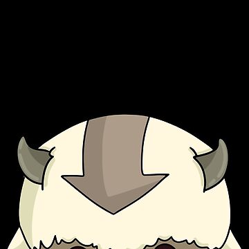 "Appa Chibi Anime Peeker Avatar" Magnet for Sale by OtakuBoiz | Redbubble