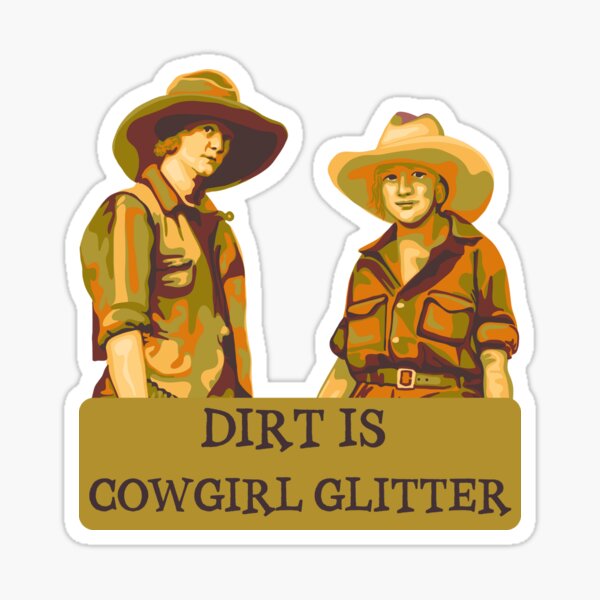 "Cowgirl Glitter" Sticker for Sale by unhingedheather | Redbubble
