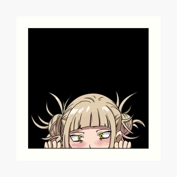 "My Hero Academia Himiko Toga Peeker" Art Print for Sale by ...