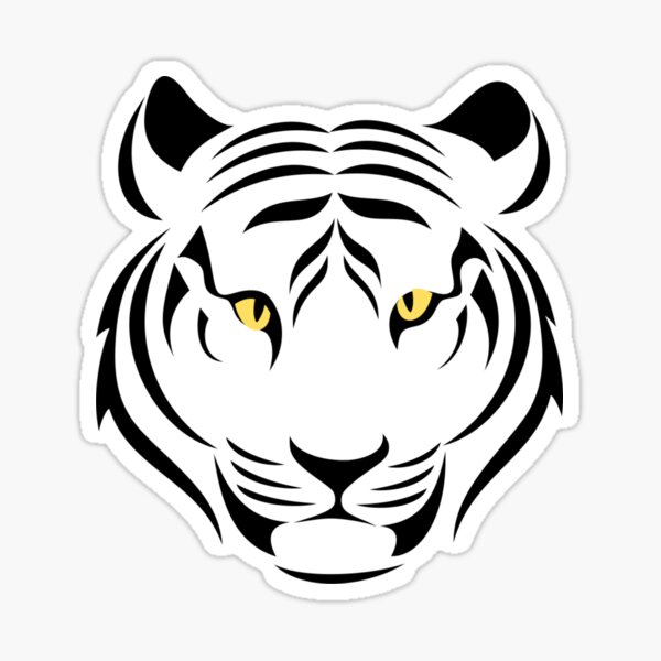 "Tiger Head | Animal | Wildlife | Big Cat | Apex Predator " Sticker for ...