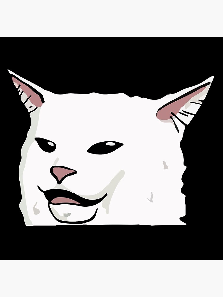"The Cat Meme Smudge" Poster for Sale by Antonowo | Redbubble