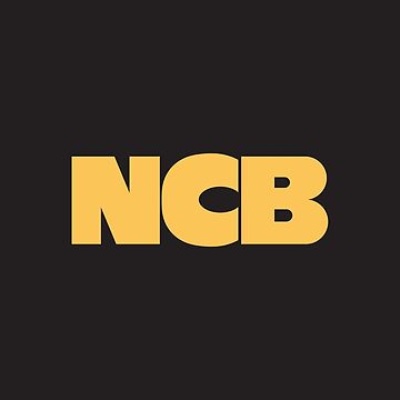 "NCB" Sticker for Sale by ChrisOrton | Redbubble