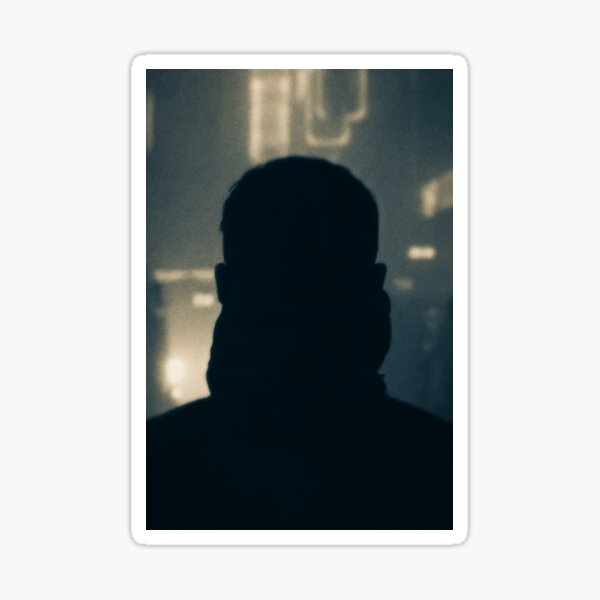 "Blade Runner 2049 Noir - Textless" Sticker by koolzombie | Redbubble