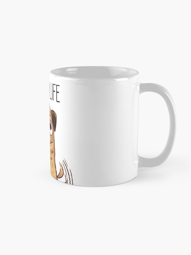 "Pug: Dork 4 Life " Mug by michelledraws | Redbubble