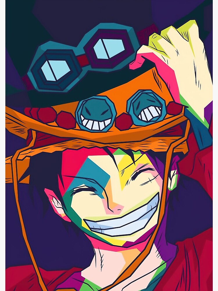 "Luffy Wpap Pop Art" Art Print for Sale by BrandyBare | Redbubble