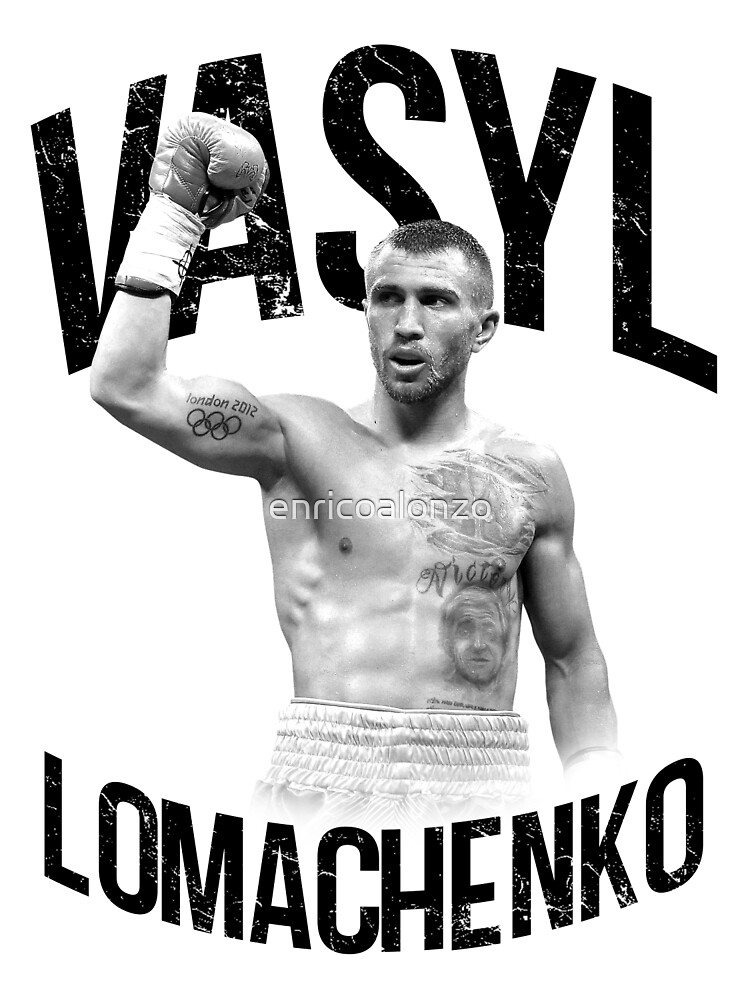 "Vasyl Lomachenko" Poster for Sale by enricoalonzo | Redbubble