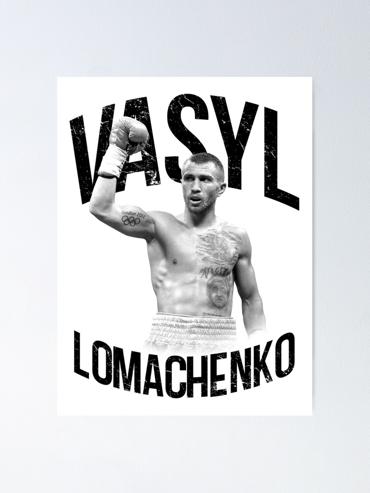 "Vasyl Lomachenko" Poster for Sale by enricoalonzo | Redbubble