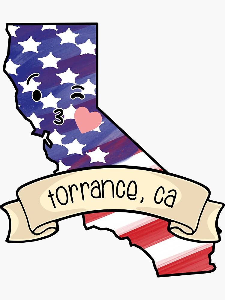 "Torrance" Sticker for Sale by WordsMaps | Redbubble