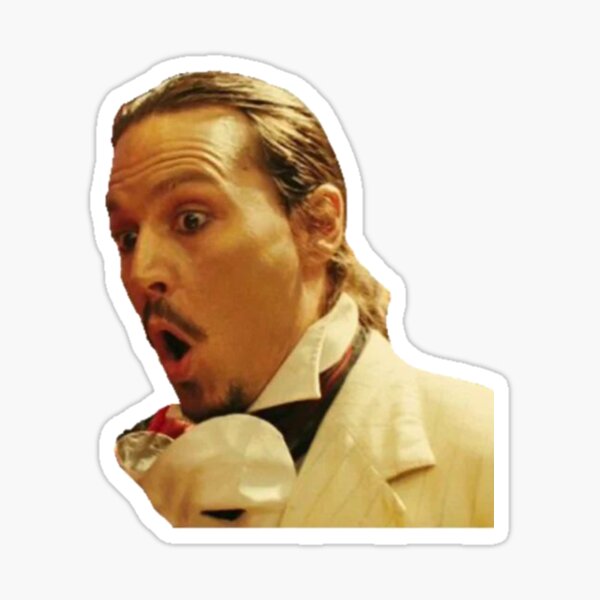 "Limited Edition - Johnny Depp| Perfect Gift" Sticker for Sale by ...