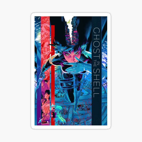 "Ghost In The Shell Limited Edition Poster" Sticker for Sale by ...