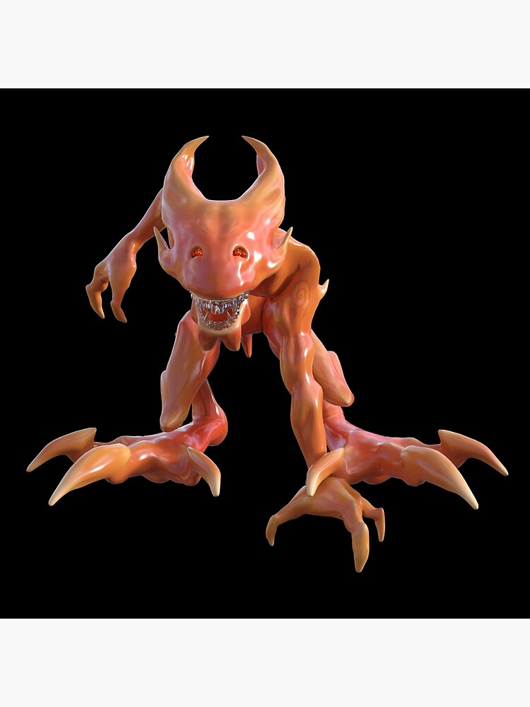 "Friendly Fire Demon" Art Print by sciencenotes | Redbubble