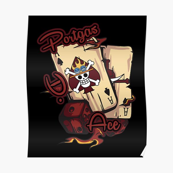 "Portgas D Ace" Poster for Sale by ZelfyNazary | Redbubble