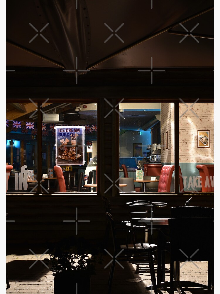 "Liminal Space, Eerie Empty Restaurant" Spiral Notebook by Watashiato ...