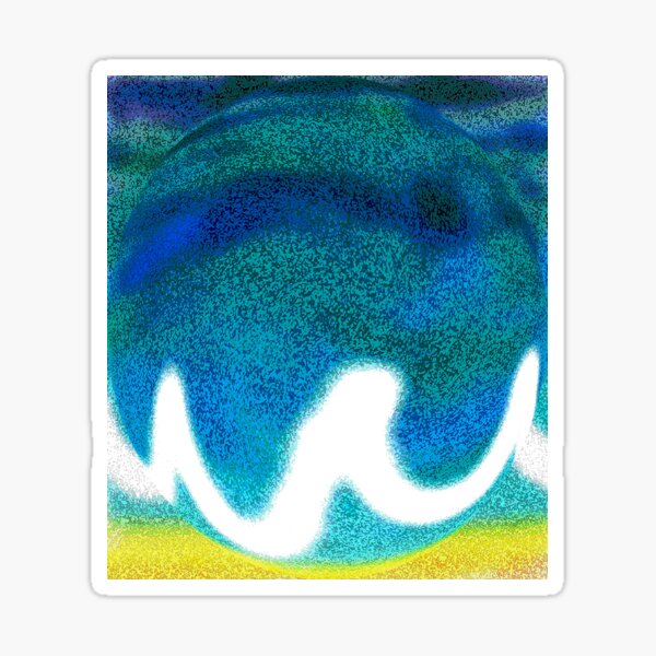 "Incoming Tide" Sticker for Sale by gbbarabas | Redbubble