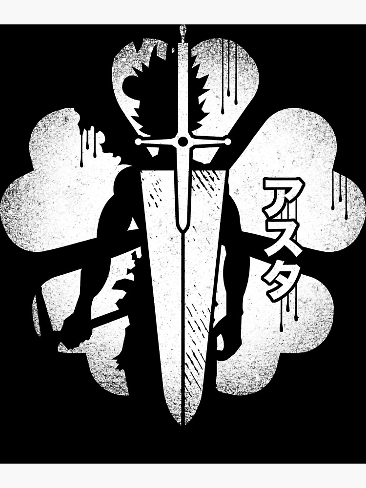 "Black Clover Logo" Poster for Sale by Dorisate | Redbubble