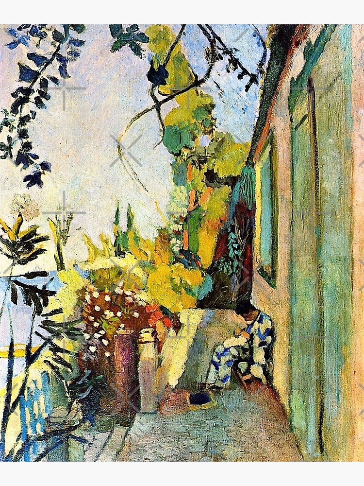 "Henri matisse plants ladscape at collioure art posters" Poster for ...