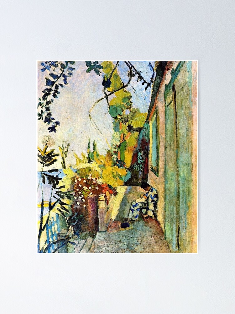 "Henri matisse plants ladscape at collioure art posters" Poster for ...