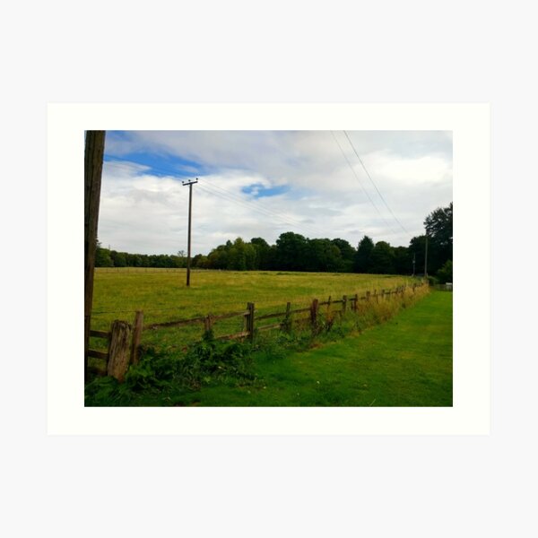 Lámina artística «MI. #200 |☼| Líneas de telégrafo: tomas de retratos y ...