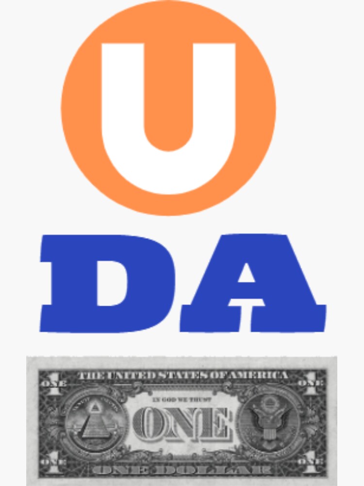 " U Da One" Sticker for Sale by imtiyaz9661 | Redbubble