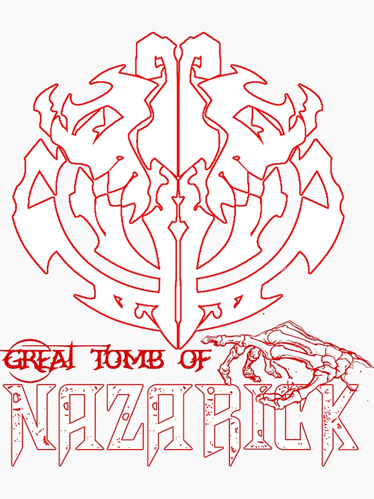 "Overlord Logo" Sticker for Sale by treatmentjini | Redbubble