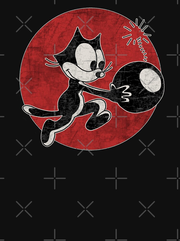 "Felix The Cat with Bomb retro design" T-shirt by IQTees | Redbubble