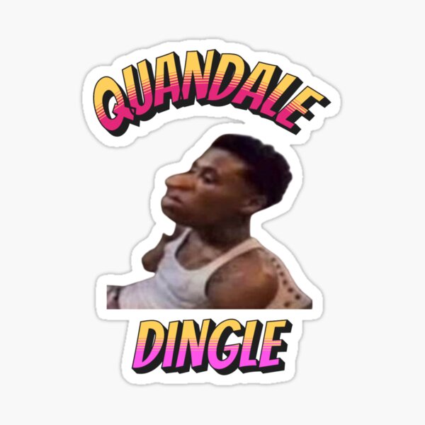 "Quandale Dingle" Sticker by Handyhouse | Redbubble