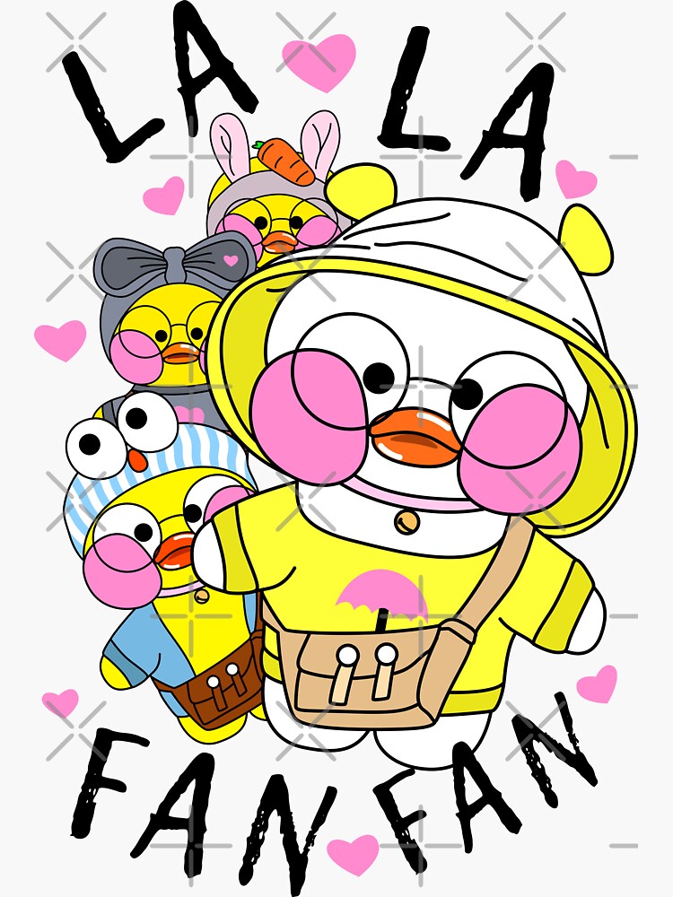 Pegatina «Lalafanfan» de ABPdesign | Redbubble