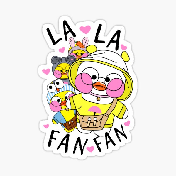 Pegatina «Lalafanfan» de ABPdesign | Redbubble