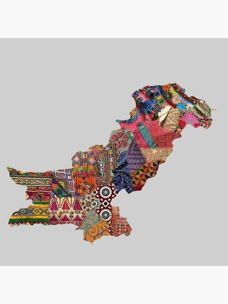 "Fabric Culture Unique Style Desi Touch - Pakistan Map within Pakintani ...