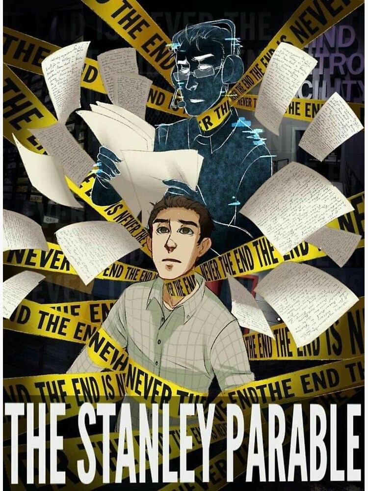 "Stanley parable" Poster for Sale by collinsdrawings | Redbubble