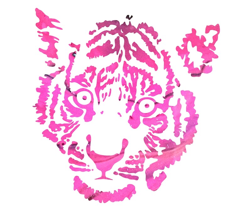 "Tiger Number 3" by TripleMArt | Redbubble