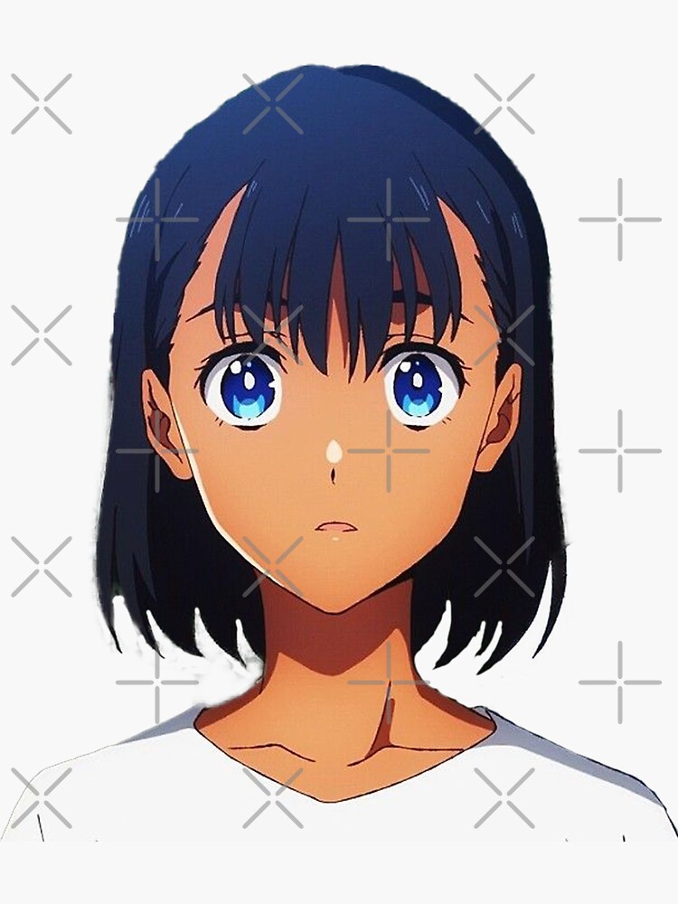 "Summer Time Rendering - Mio Kofune" Sticker by Harukuradesu0 | Redbubble